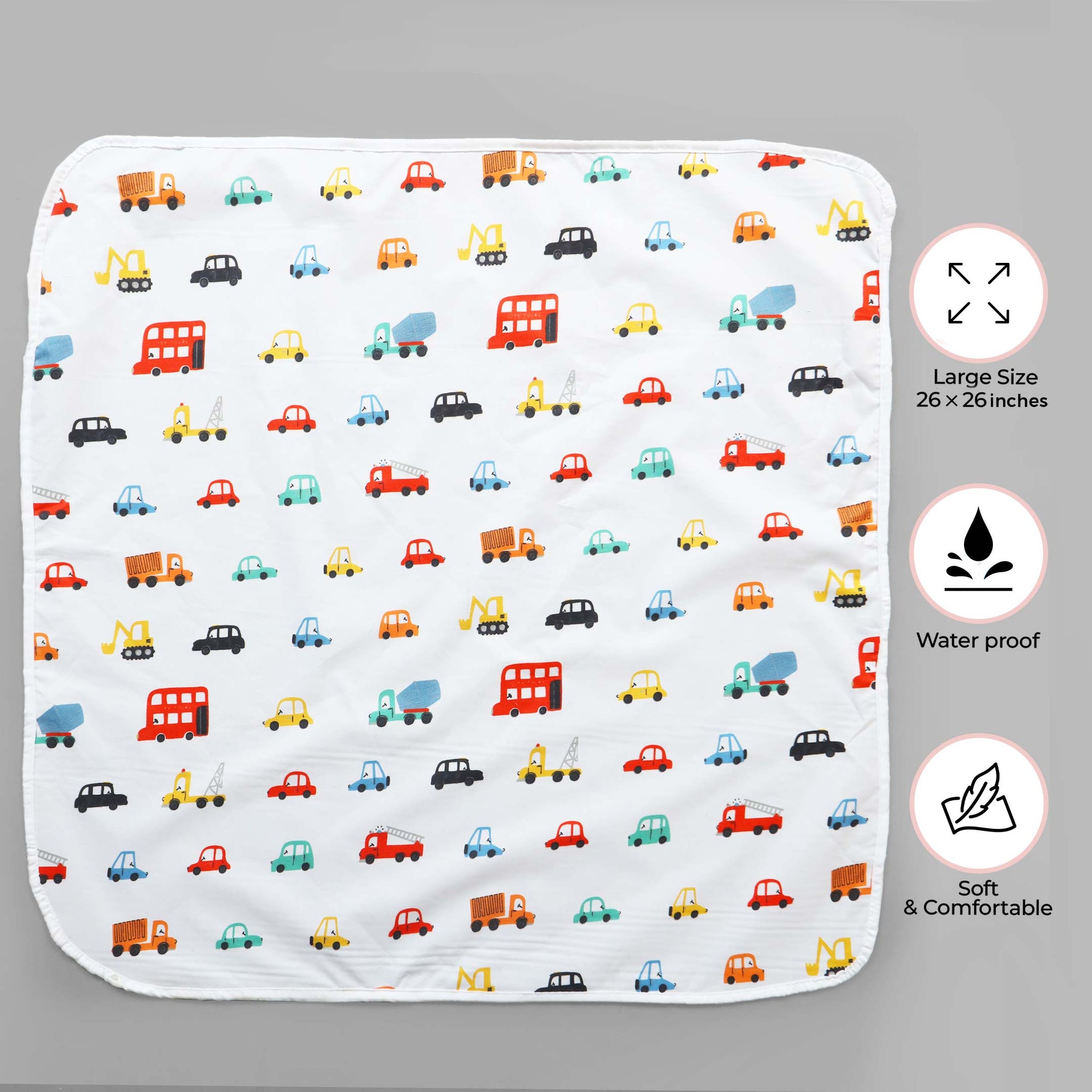 DIAPER CHANGING SHEETS — Cotton Passion