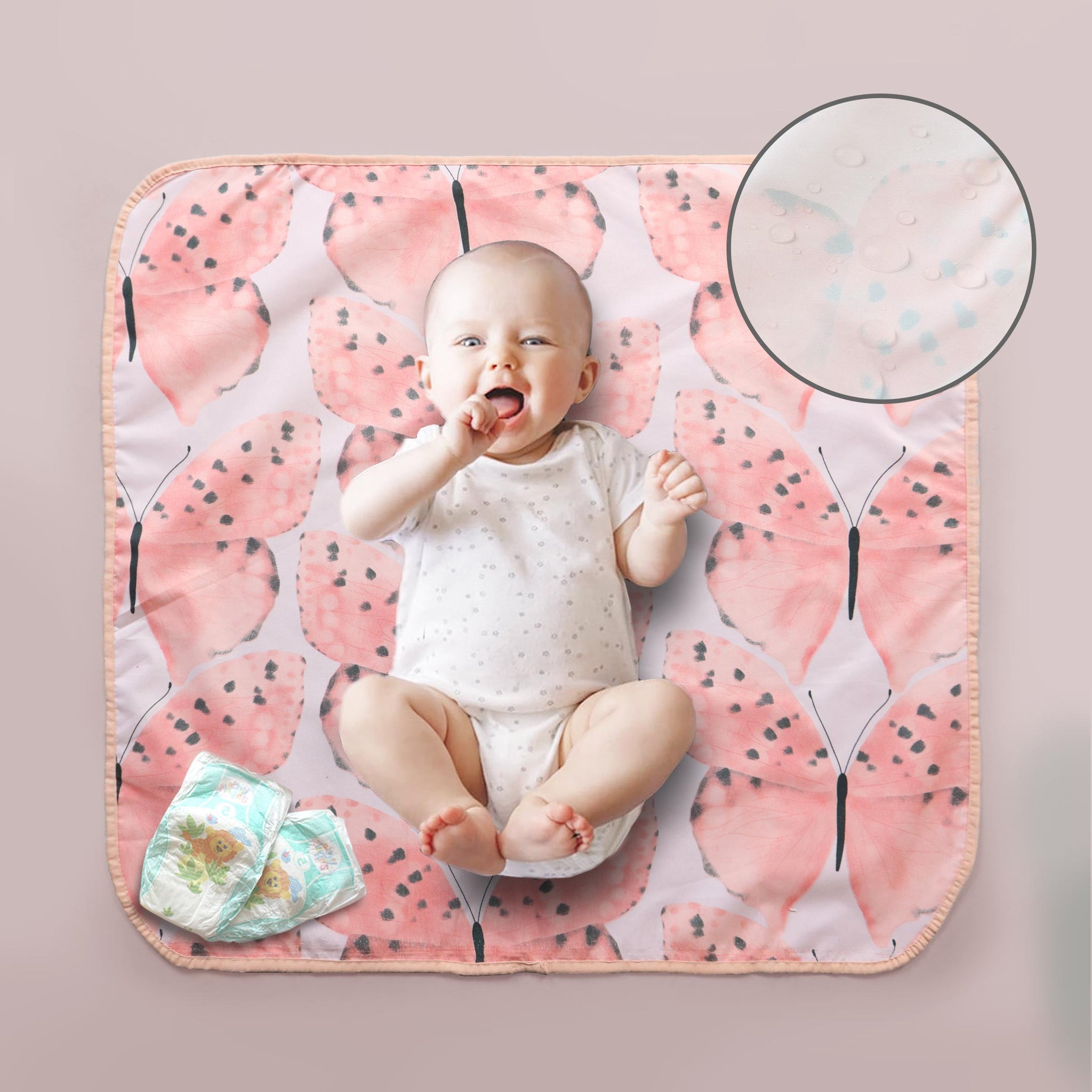 DIAPER CHANGING SHEETS — Cotton Passion