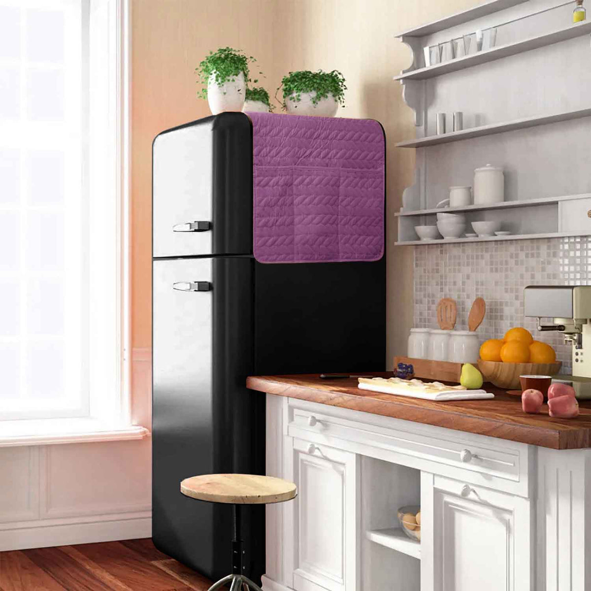 Ultrasonic Fridge Cover Lilac — Cotton Passion
